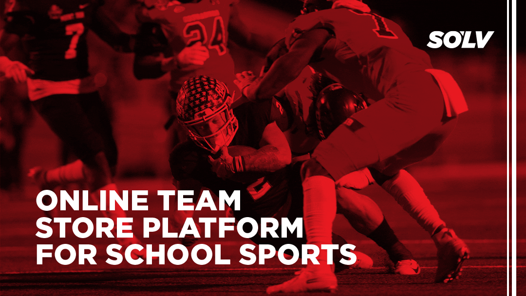 Online team store platform for school sports | SOLV