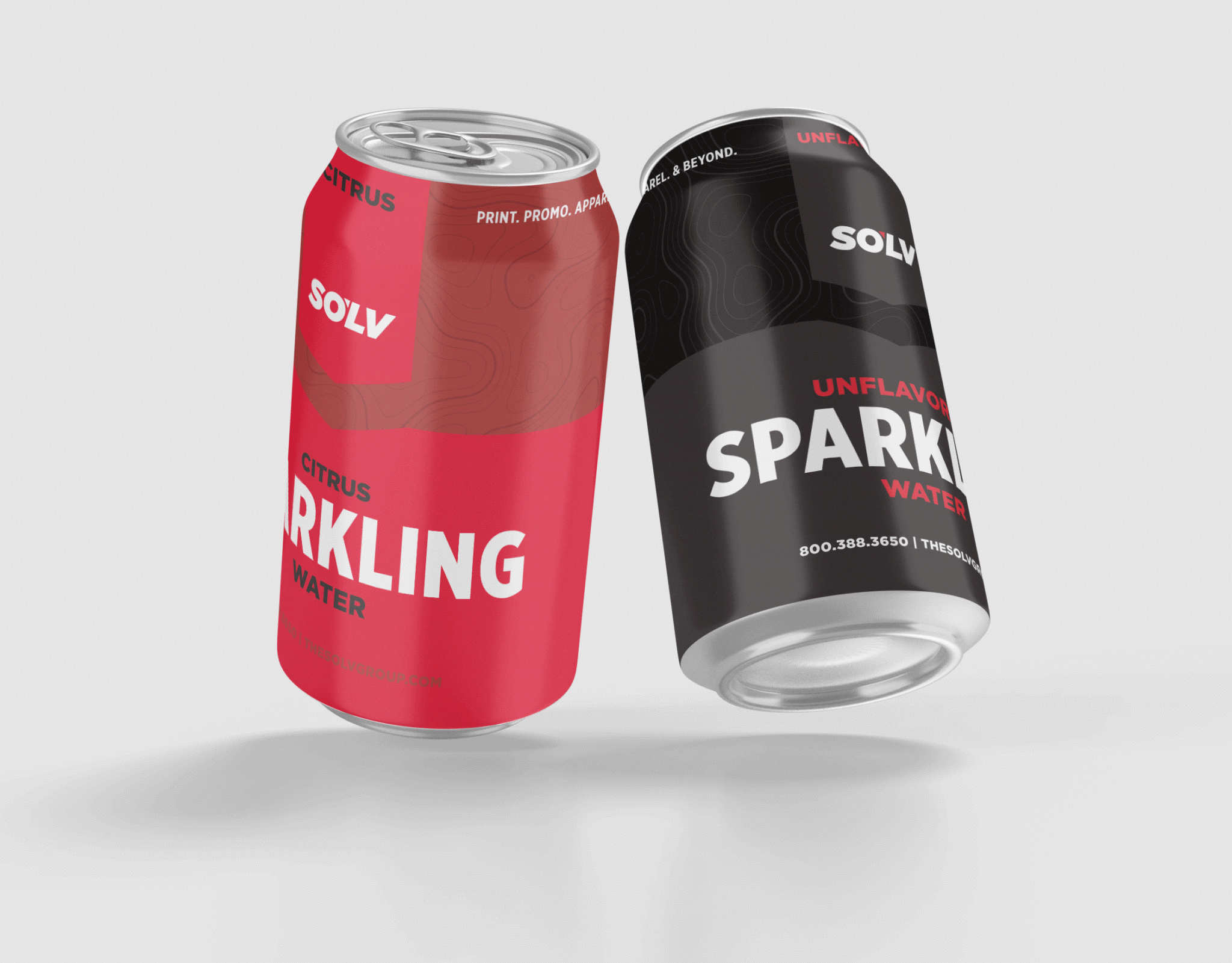 Make a marketing splash with custom branded drink cans! | SOLV